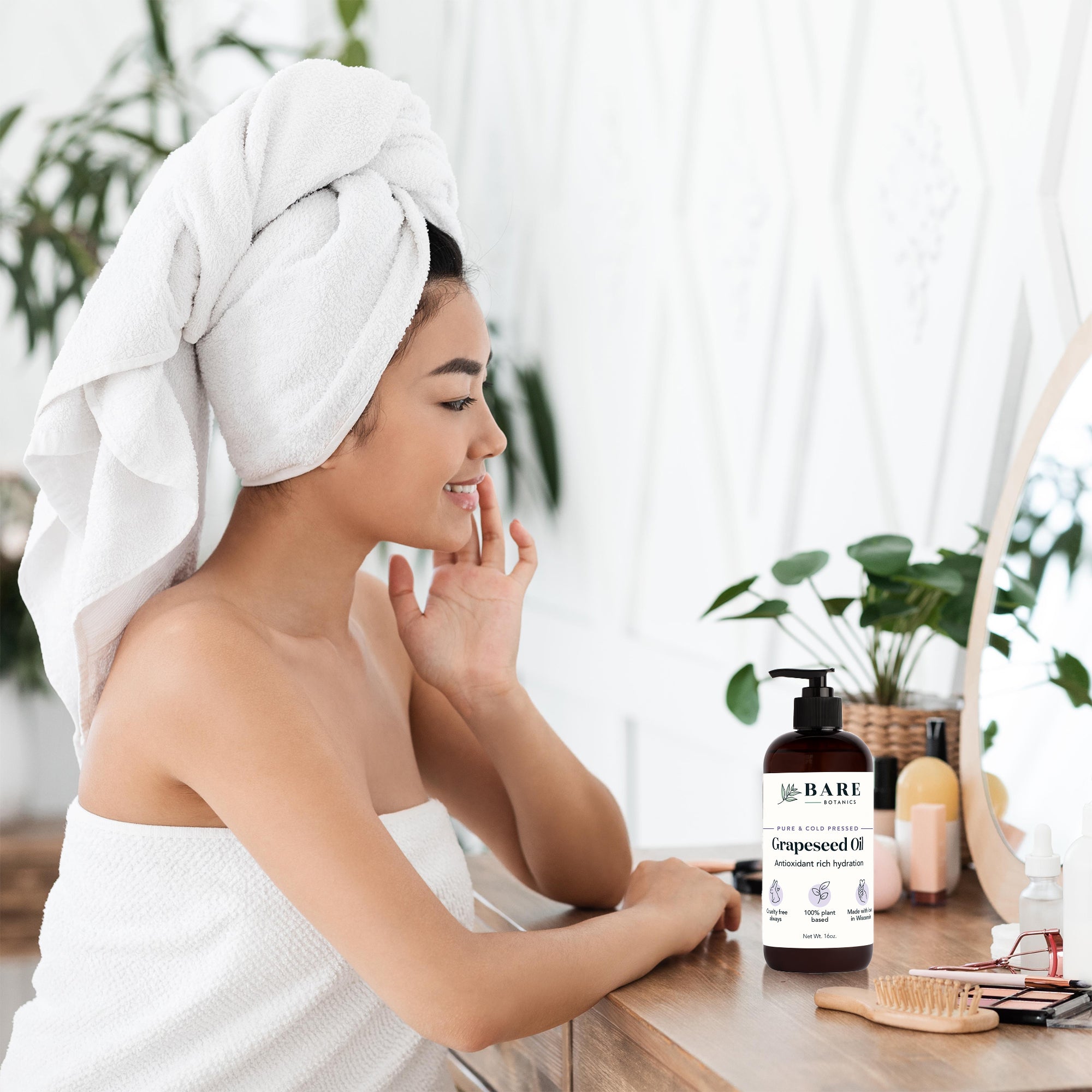 Cold Pressed Grapeseed Oil | Bare Botanics – Bare Botanics Skincare