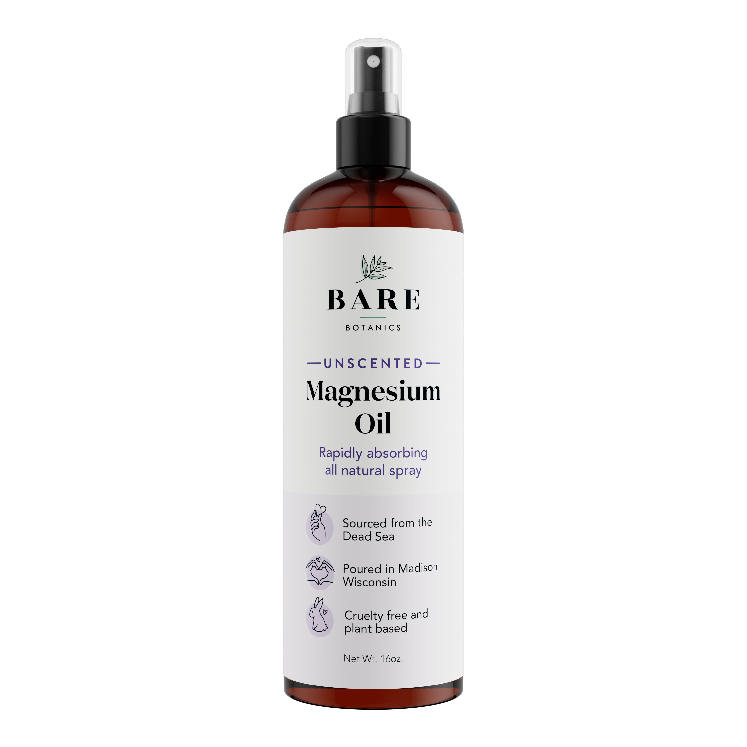 Topical Magnesium Oil Spray | Bare Botanics – Bare Botanics Skincare